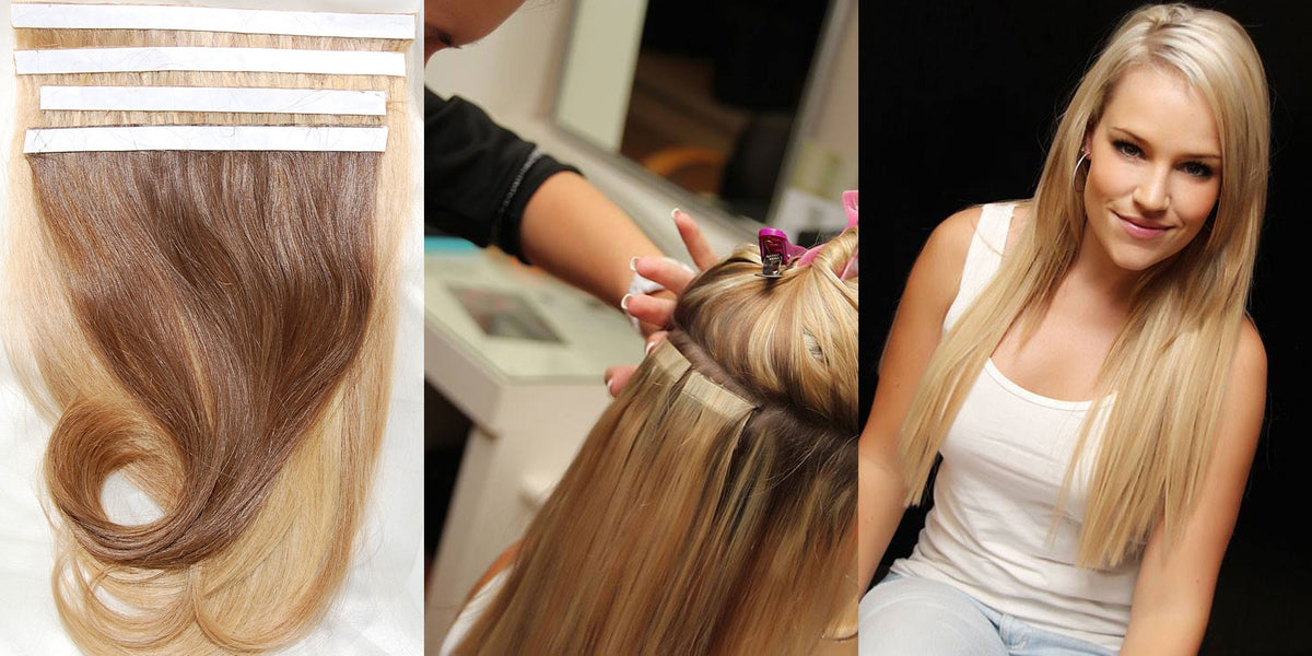 LEARN TO MAKE YOUR OWN SEAMLESS WEFT TAPE-IN HAIR EXTENSIONS ...